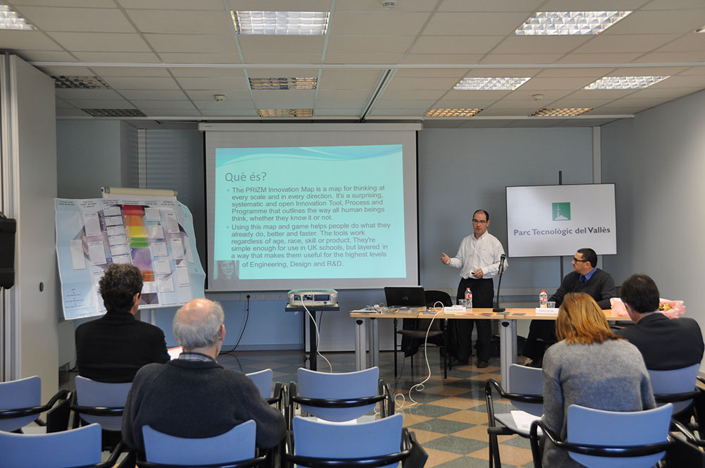 Presentació del mètode PRIZM Game al PTV - Cerdanyola Activa